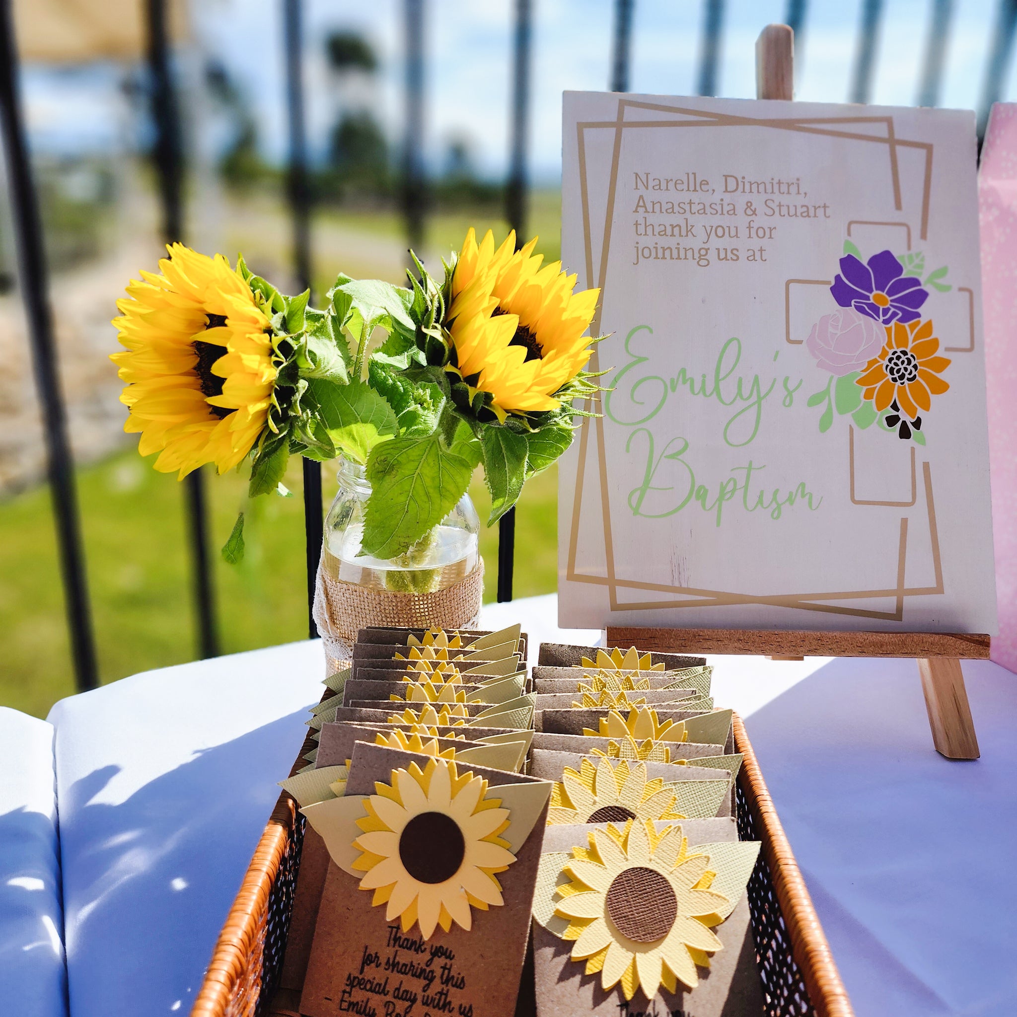 Personalised Seed Packet Party Favours – Chalk and Cheese Occasions